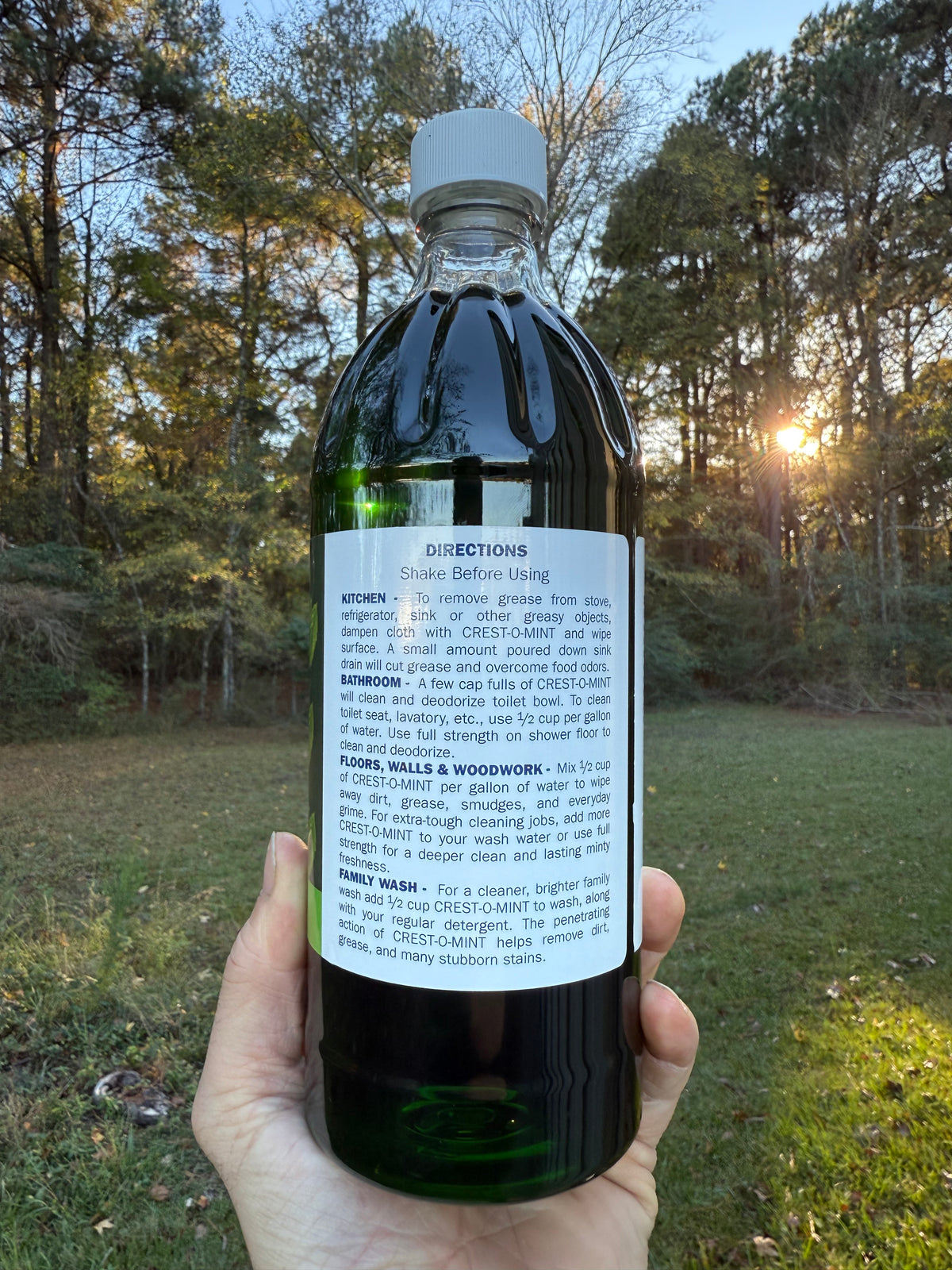 Crest-O-Mint Mint Oil All-Purpose Cleaner, Degreaser & Deodorizer – 32 ...